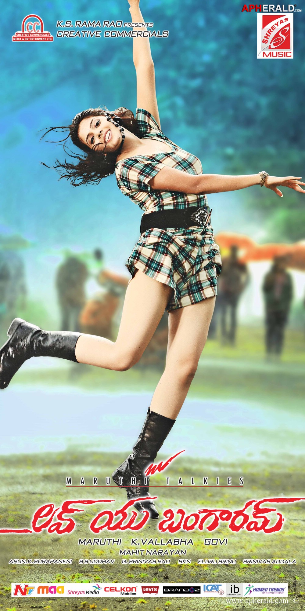 love you bangaram new posters