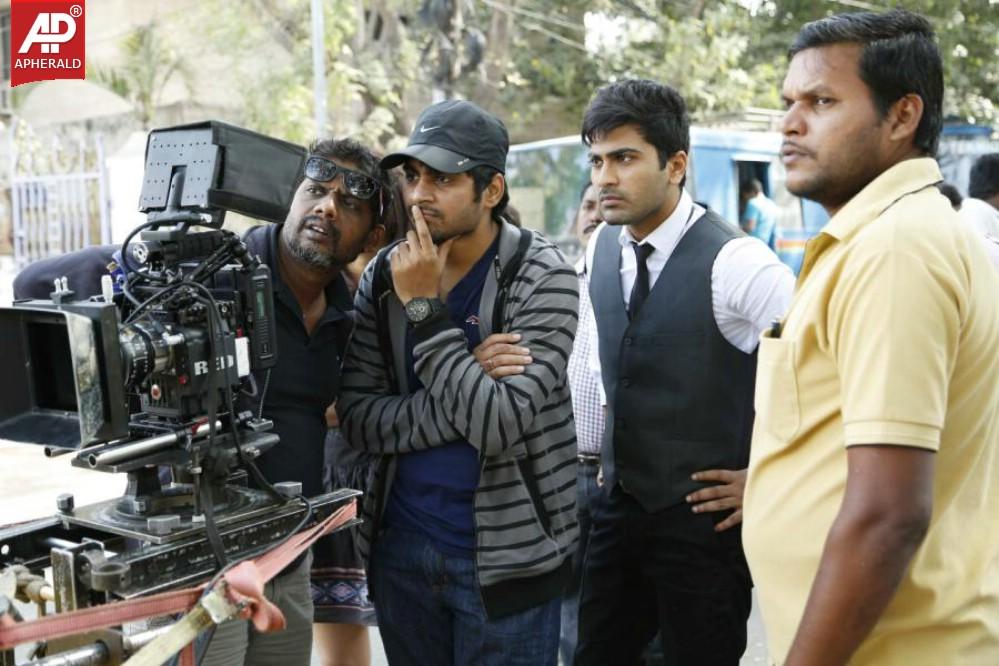 Run Raja Run Movie Working Photos