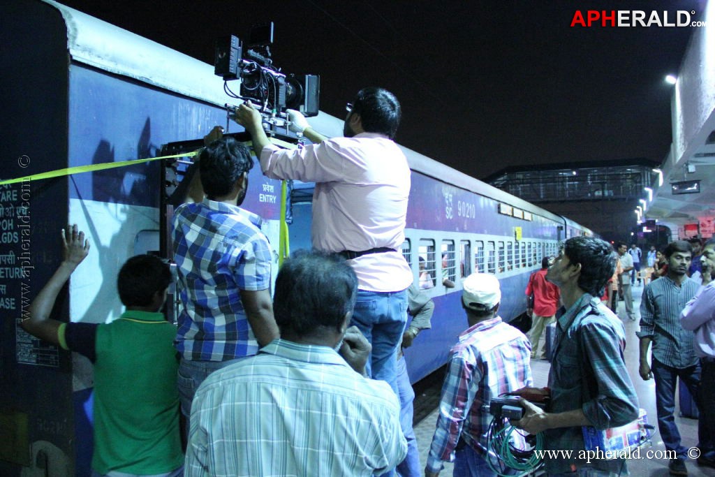Venkatadri Express Movie Working Stills