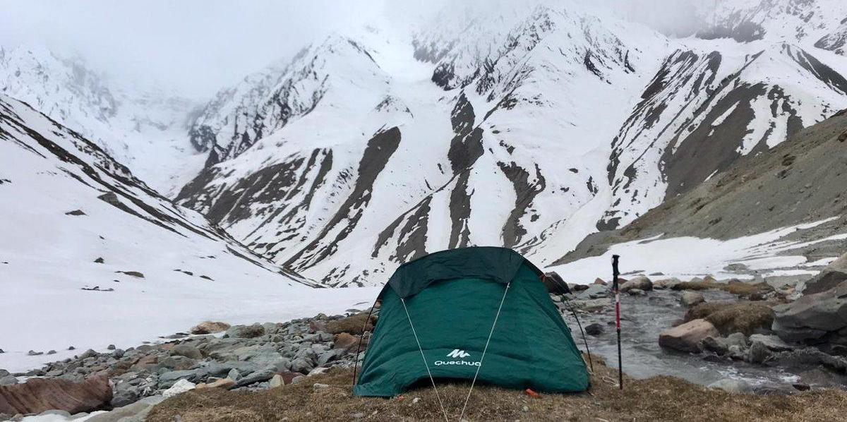 First Visuals Of Snow Clad Chandratal Lake In Lahaul Spiti