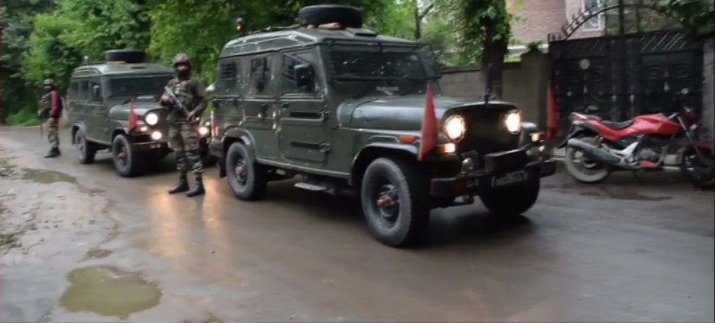 Exchange Of Fire Underway Between Terrorist And Security Fo