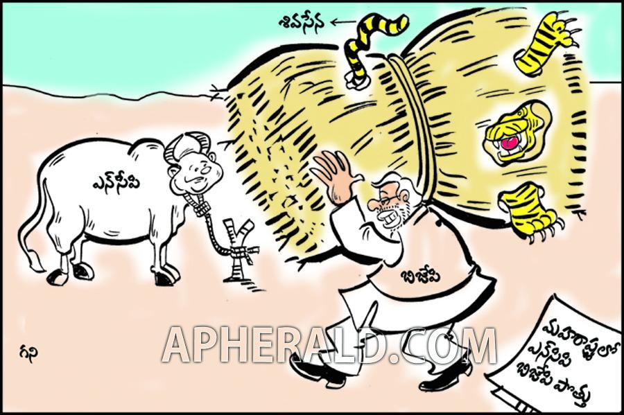 NCP n BJP go Together in Maha Government