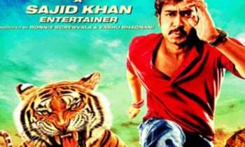 Ajay Devgan In Himmatwala With Tiger