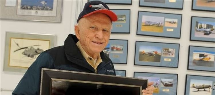 Former US astronaut Frank Borman, who led first lunar missi