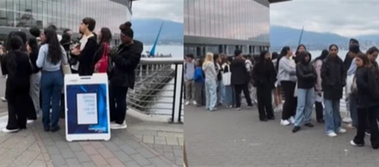 Indian woman shares massive job fair Queues for 5 positions