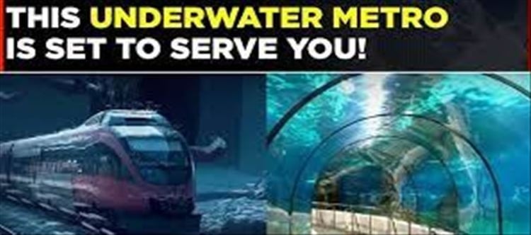 India s First underwater metro train to be inaugurated by M