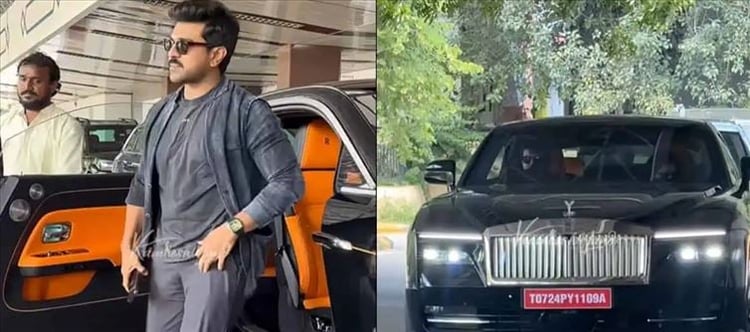 Ram Charan buys Hyderabad’s first Rolls Royce Spectre - Che