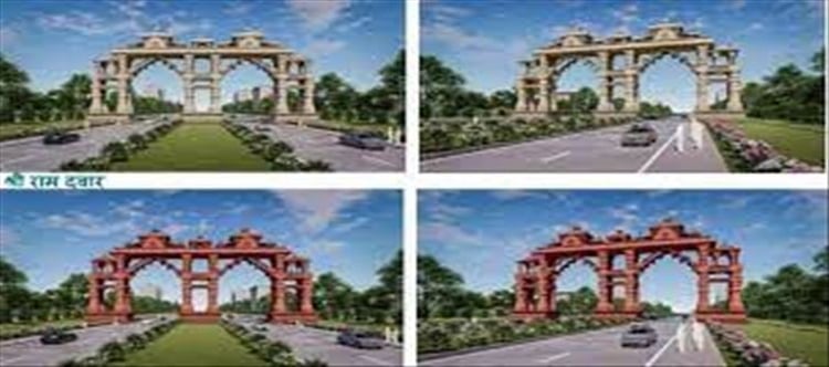 Six great entrance gates are planned for Ayodhya...