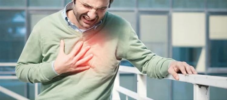 Excess sweating can also cause heart attack