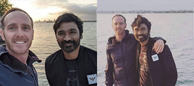 Actor Dhanush reveals FIRST IMAGES from the shooting spot o
