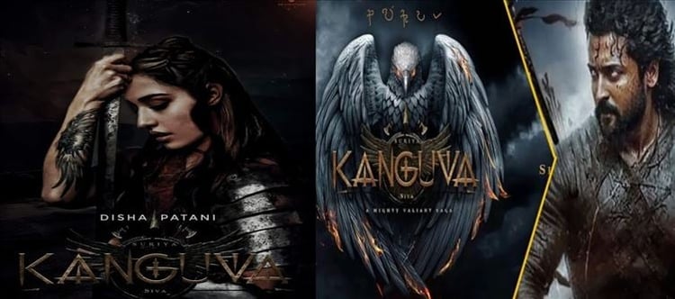 Disha Patani romancing Suriya in his ‘Kanguva’.