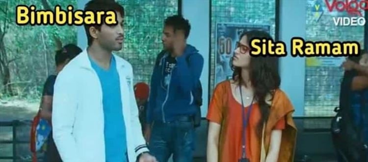 Meme of the day: Theatres Welcomes Bimbisara & Sita Ramam