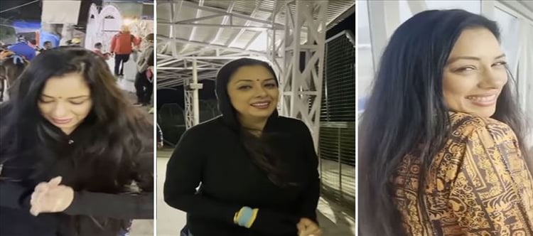 Rupali Ganguly took a break from work, reached Vaishno Devi