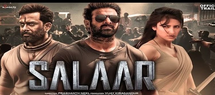 Salaar second trailer gave a small glimpse of Shruti Hassan