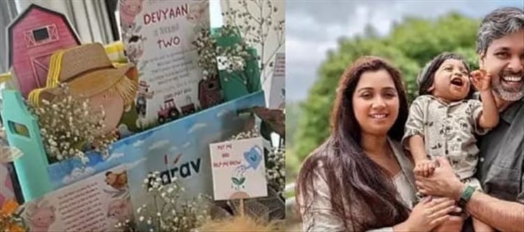 Shreya Ghoshal gets a customized gift for her son Devyaan o