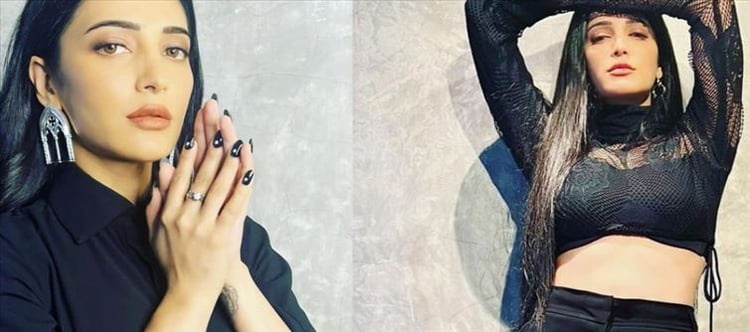 Shruti Haasan unleashes her inner goth goddess Again