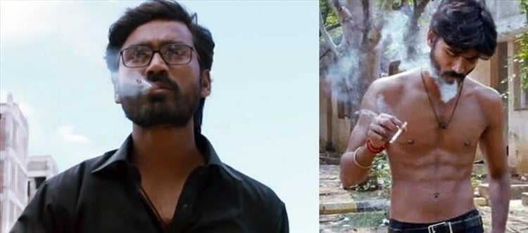 Smoking Scenes in Dhanush s Movies - HC demands Govt to tak
