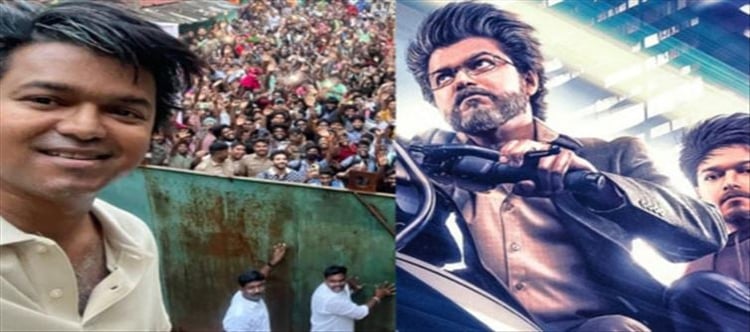 Thalapathy Vijay takes selfie with fans in young look at ‘G