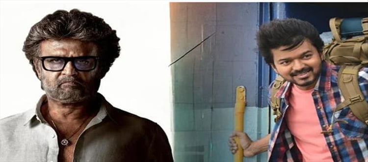 Vijay enters Rajini s castle for the first time. ? Mass pho