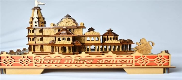 Ayodhya Ram Temple model is also in demand online