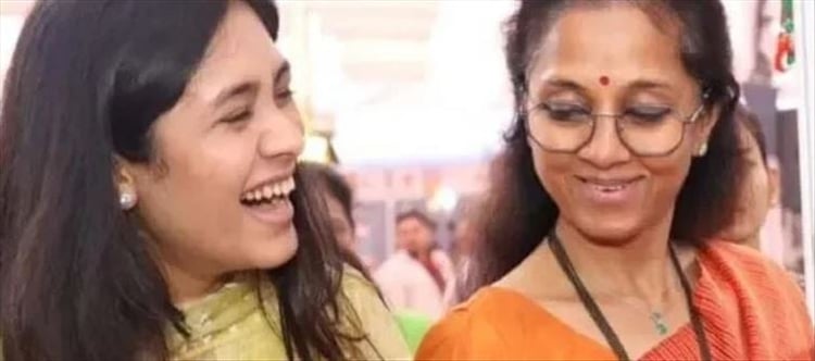 Daughter Revati Sule campaigned for Supriya Sule