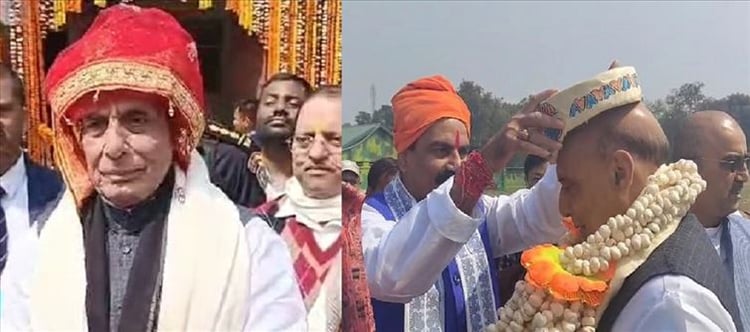 Rajnath Singh visited Sitamarhi, birthplace of Janak Nandan