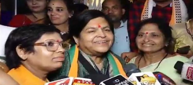 Usha Thakur targeted Congress, said- BJP’s landslide victor