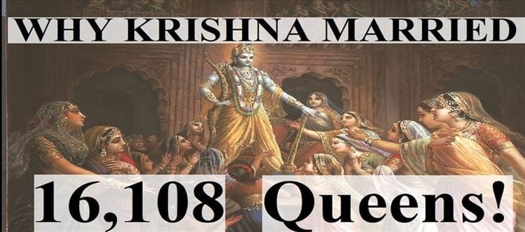 The story behind 16,108 wives of Sri Krishna?