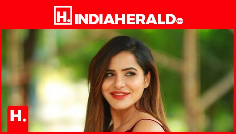 Ashu Reddy Hot Photos In Red Frock