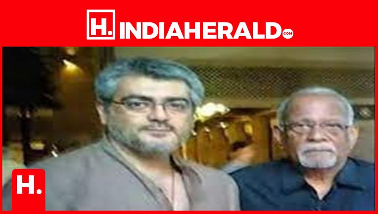 Actor Ajith s father passed away... Film fraternity mourns.