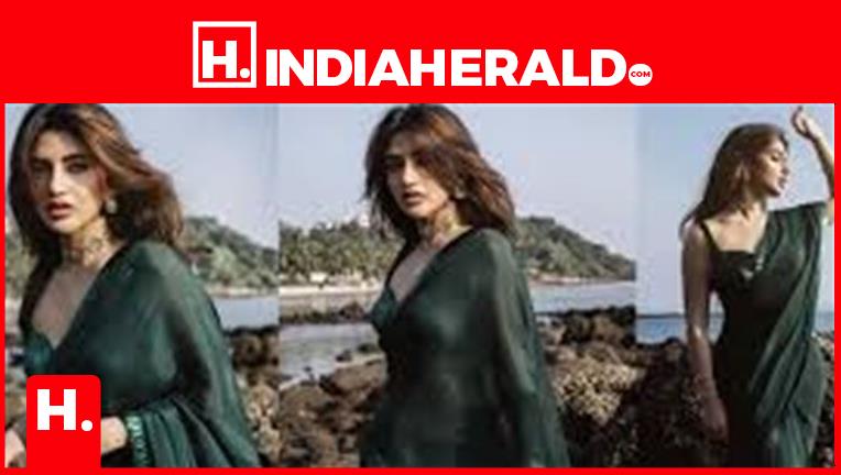 Actress Sreeleela Turns the Beach Sarees Into Soft Statemen