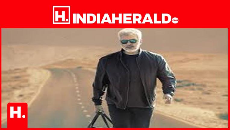 Ajith Kumar in a stylish look... First Look of Perseverance