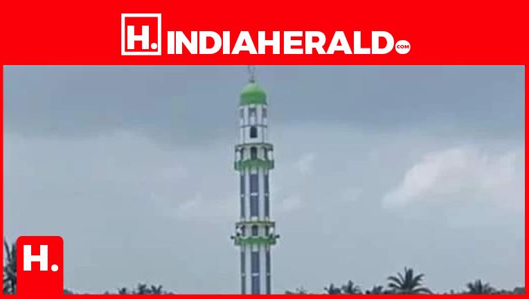 Allahu Akbar Sign Covered At Pamban Mosque Due To Modi Vi