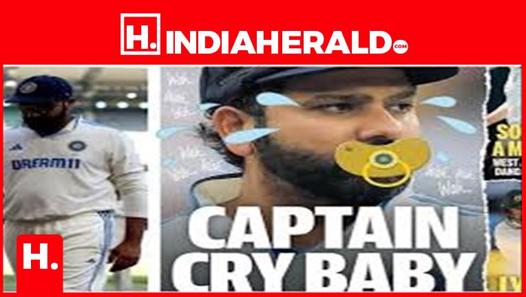 Australian newspaper insults Rohit Sharma as Captain Cry B
