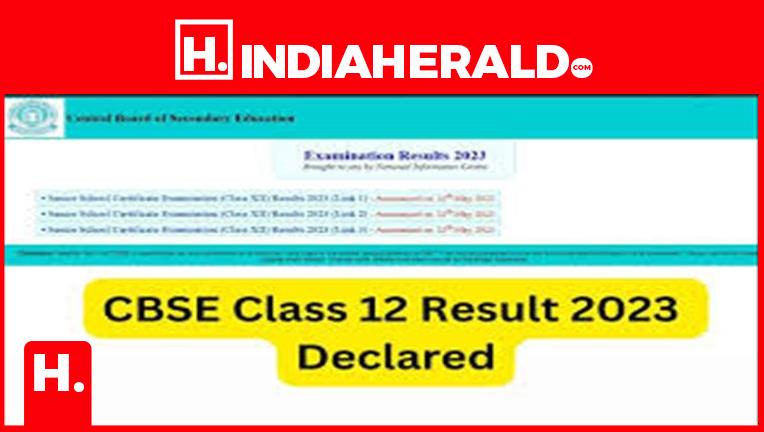 Breaking.. CBSE +2 results released..