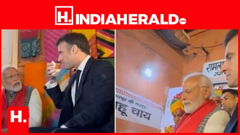 Chai with PM Modi, paid through UPI - Memories for Presiden