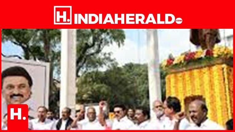 Chief Minister M.K. Stalin Inaugurates Karl Marx Statue in
