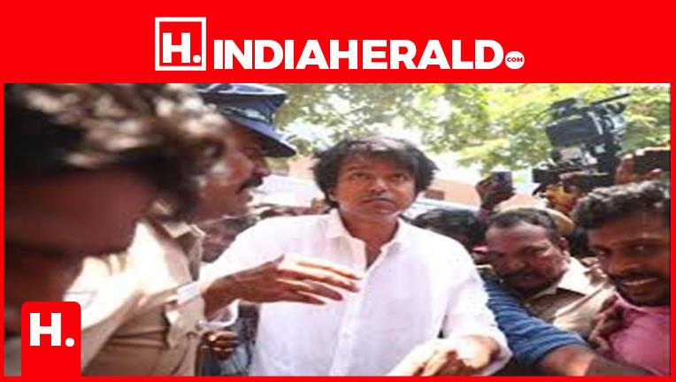 Complaint against Actor Vijay at Chennai Commissioner offic