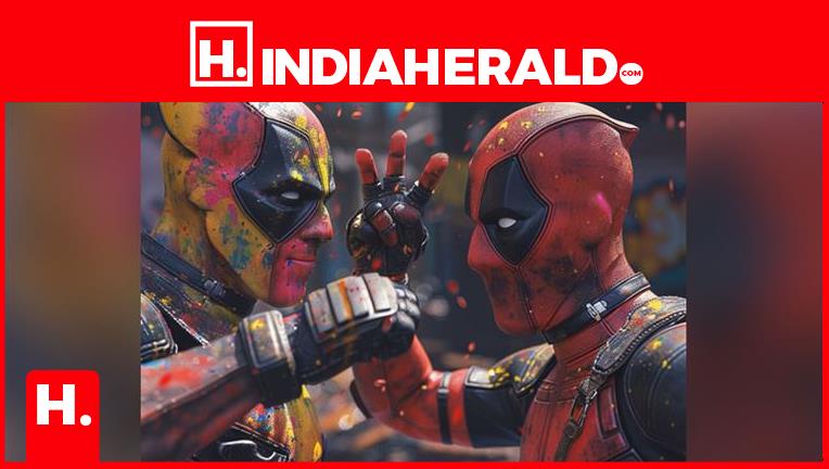 Deadpool & Wolverine - MCU Characters have a HOLI Fight