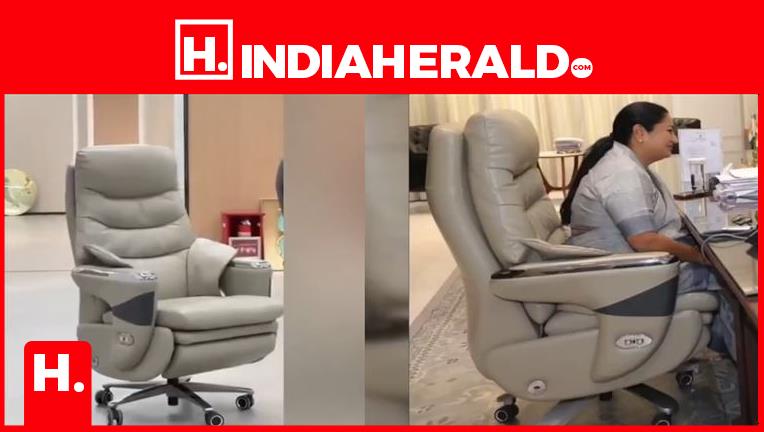 Delhi CM s ₹1.10 Lakh Massage Throne While the City Begs