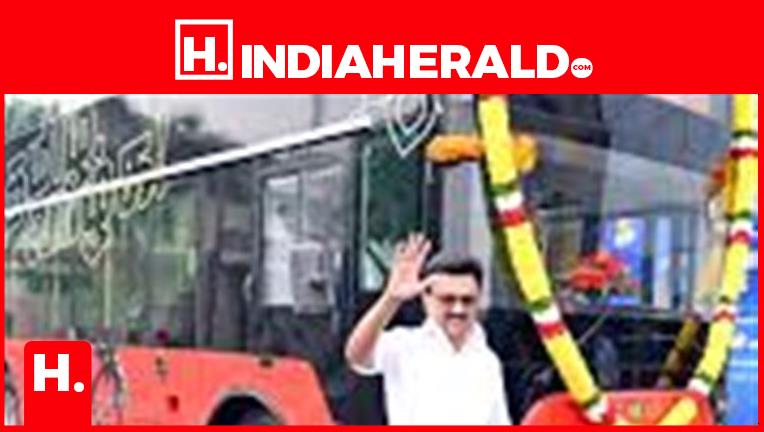 Double-Decker Bus Service Reintroduced in Chennai; Flagged