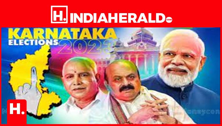 Elections for Karnataka Assembly ends with 66% votes..