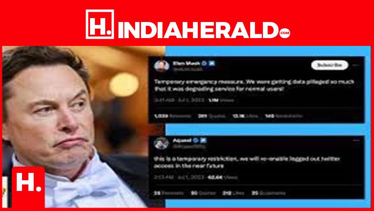 Elon Musk declares state of emergency on Twitter..