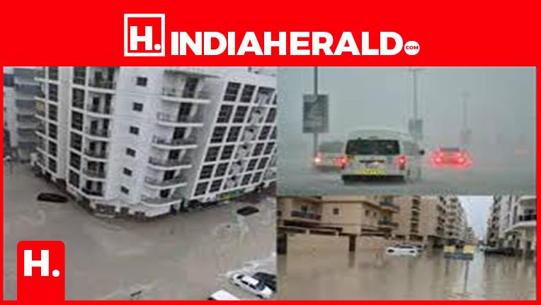 Floating Dubai... Suffering people..