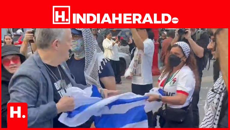 Hamas Supporters Assault Todd Richman Head of Democratic Ma