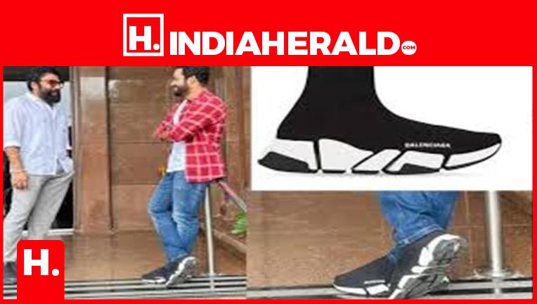 Have you seen the shoes worn by Jr NTR..