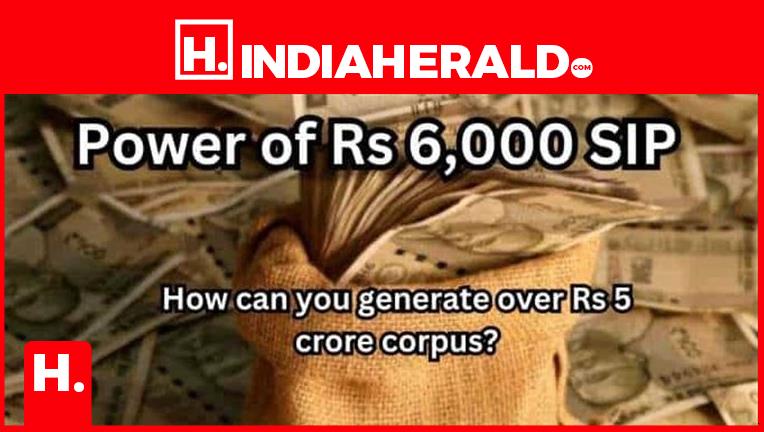 How can you generate over Rs 5 crore corpus with just Rs 6,