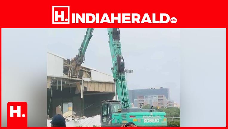HYDRA continues demolition drive in Hyderabad, razes struct