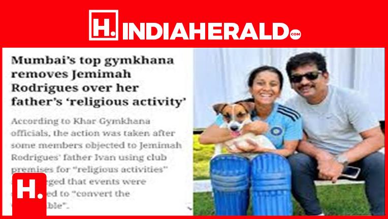 Indian cricketer Jemimah is in trouble due to father s acti