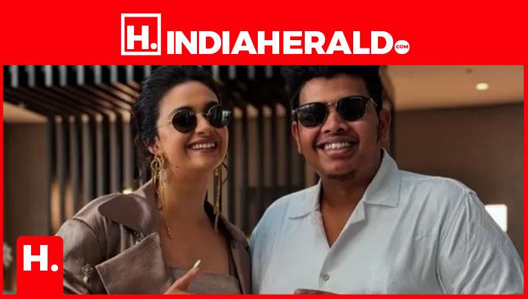 Keerthy Suresh Spotted with Controversial YouTuber in abroad